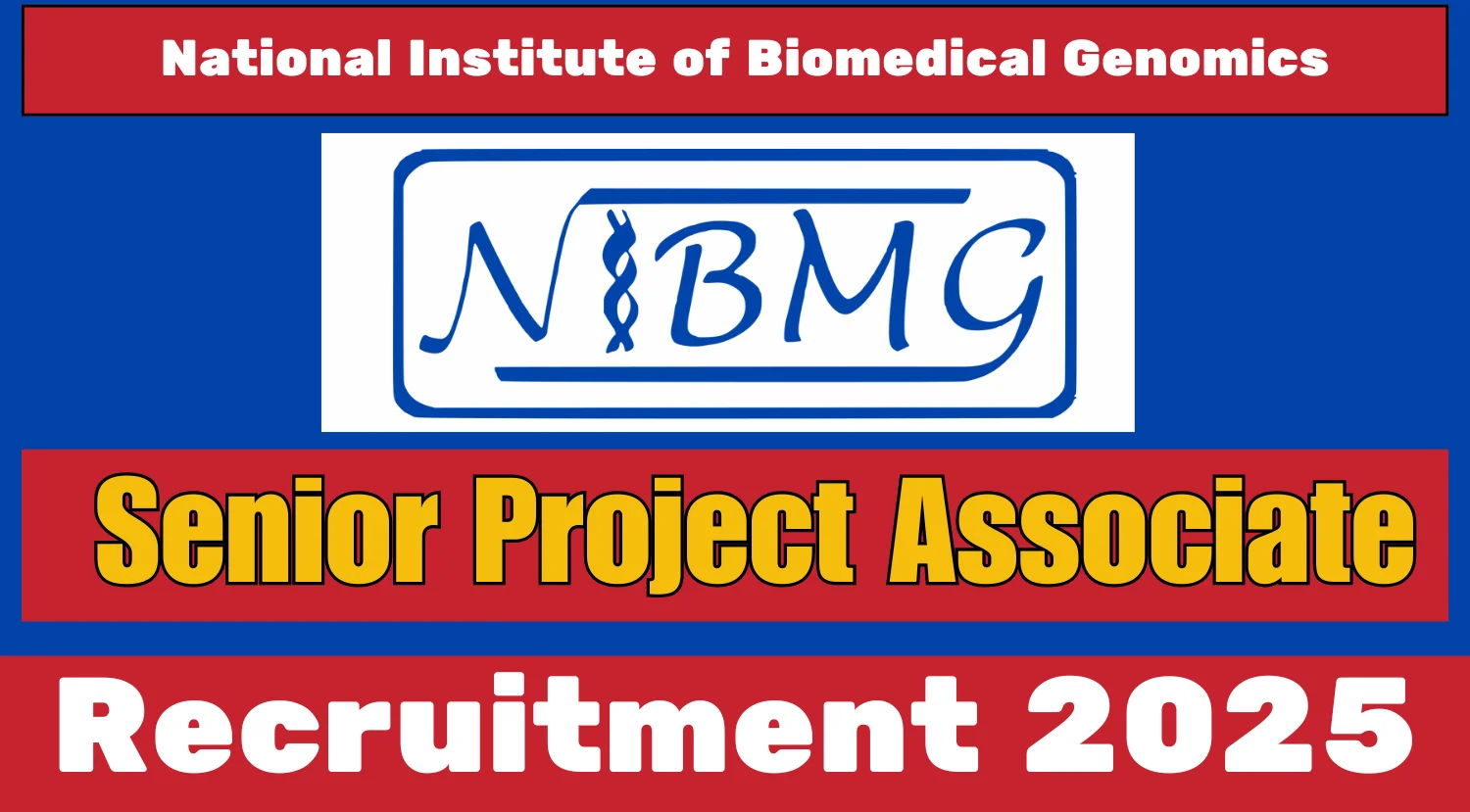 Exciting Job Opportunity at National Institute of Biomedical Genomics ...